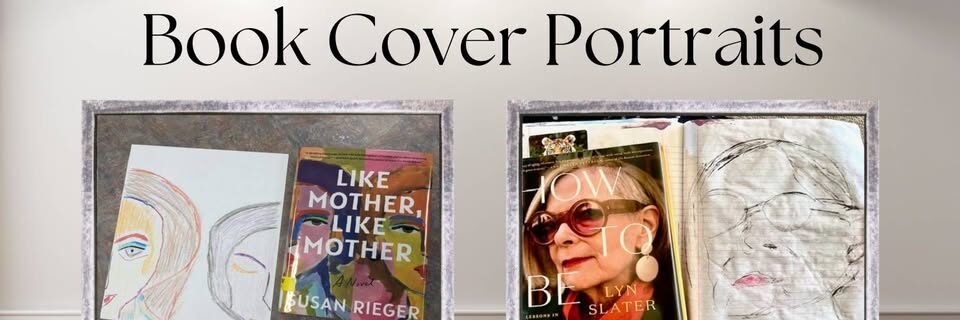 Book Cover Portrait Artist Reception – Downtown Port